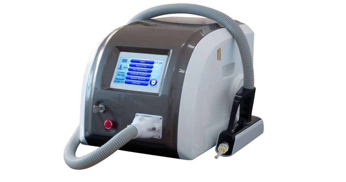 DermaLight Q-kapcsolt ND:Yag lézer Tetoválás és pigment eltávolításra