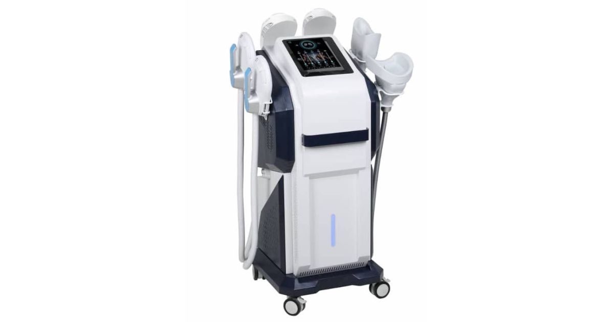 HI-SCULPT Cryo Pro Elektromágneses és Kriolipolízis Alakformáló Gép